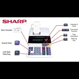 Sharp | Office | Printing Calculators | Poshmark